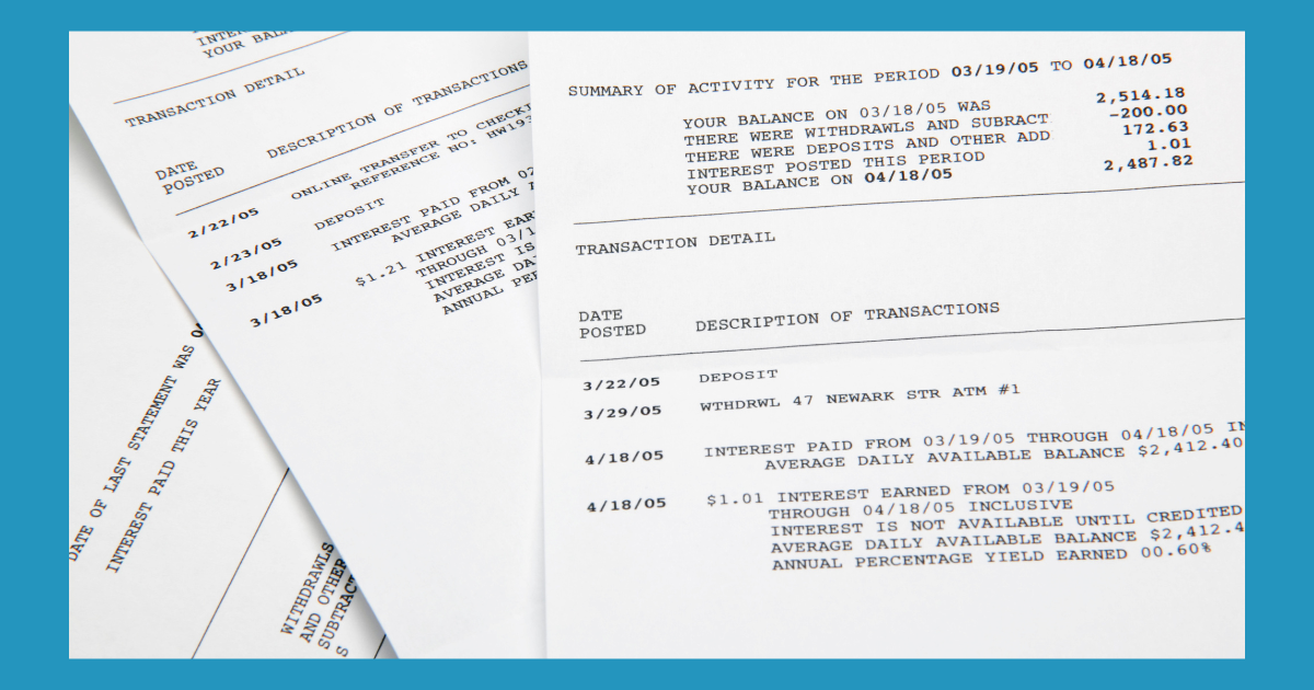 The Importance of Bank Statements for Individuals and Businesses ...